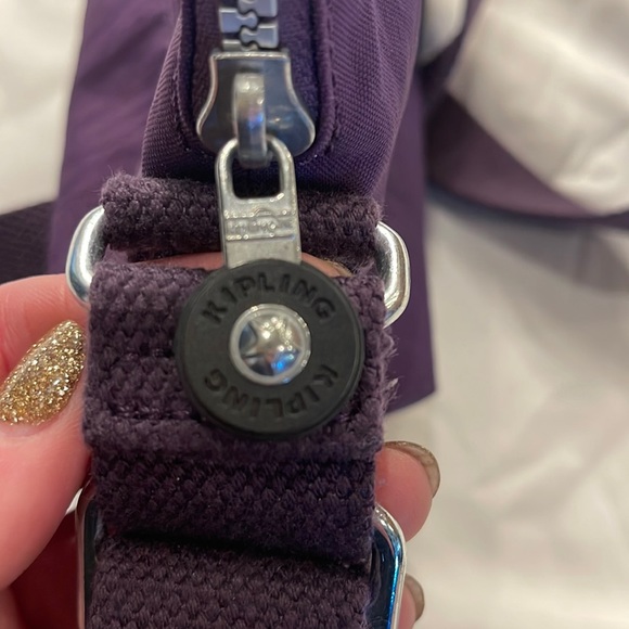 Kipling | Bags | Kipling Crossbody Bag Purple | Poshmark
